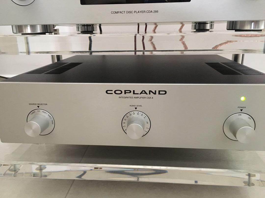 Copland Stereo Integrated Amplifier CSA-8 (Made in Sweden), Electronics ...
