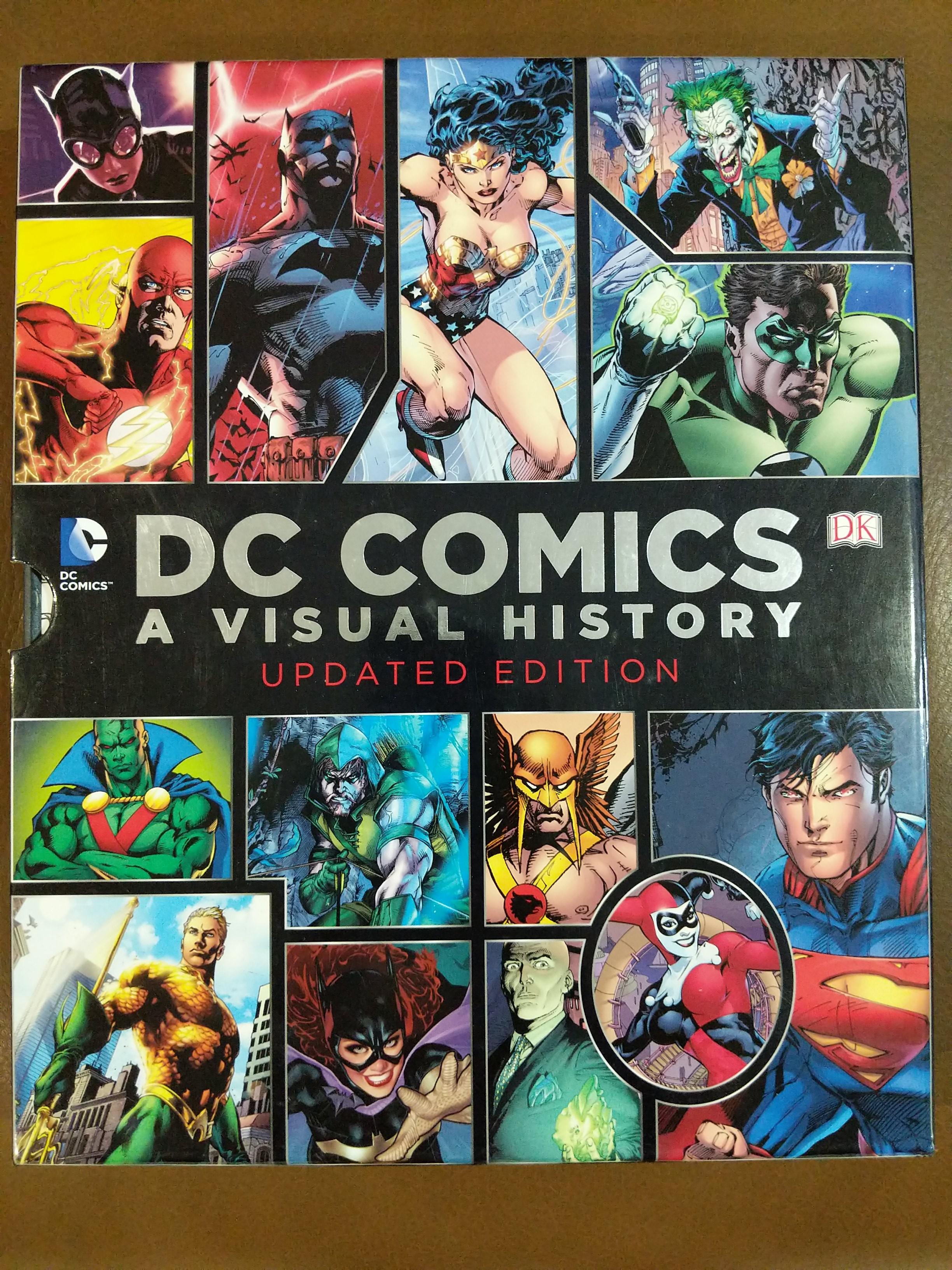 DC Comics A Visual History updated edition 2014 hardcover, Hobbies ...
