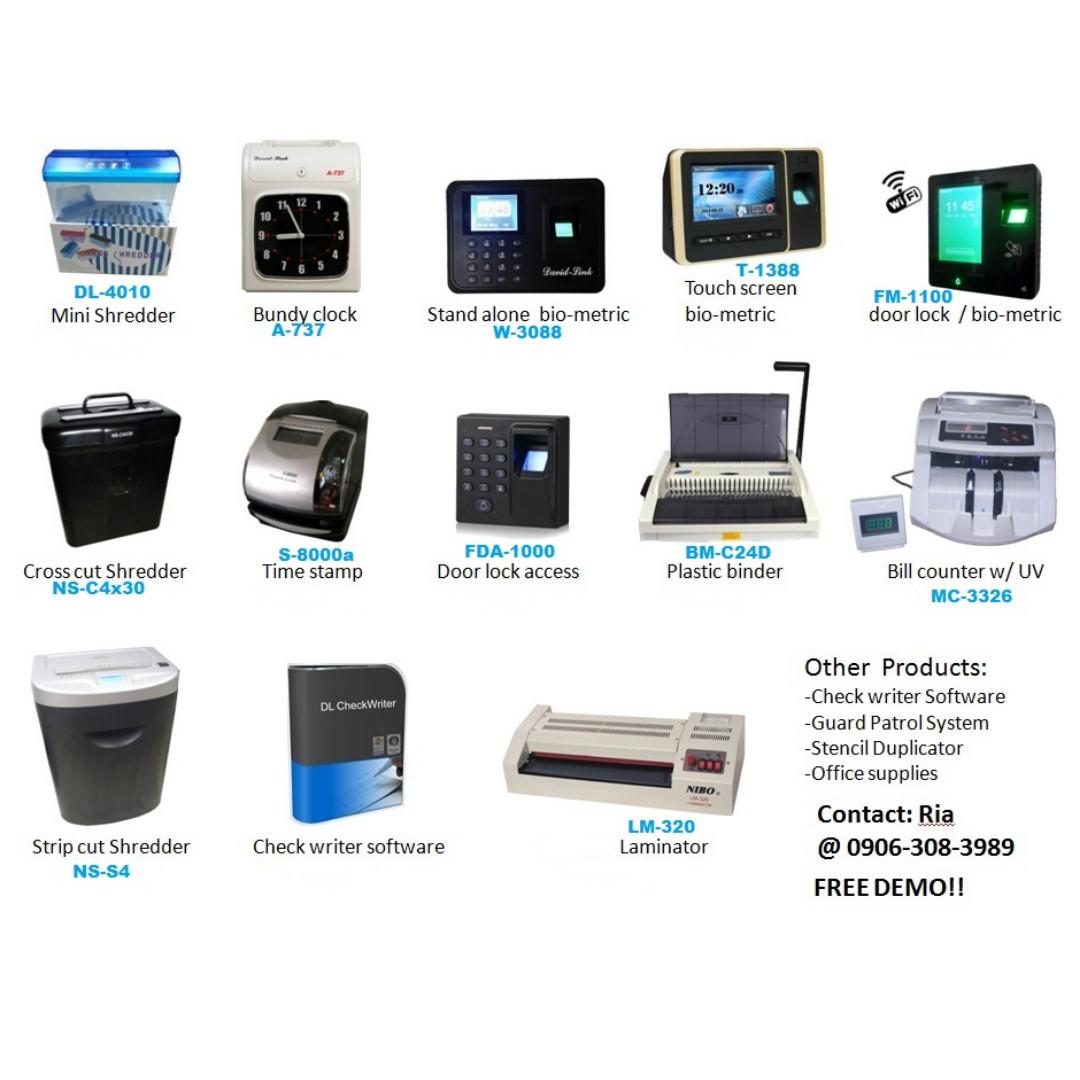 Fingerprint scanner biometric magnetic door lock access attendance time ...