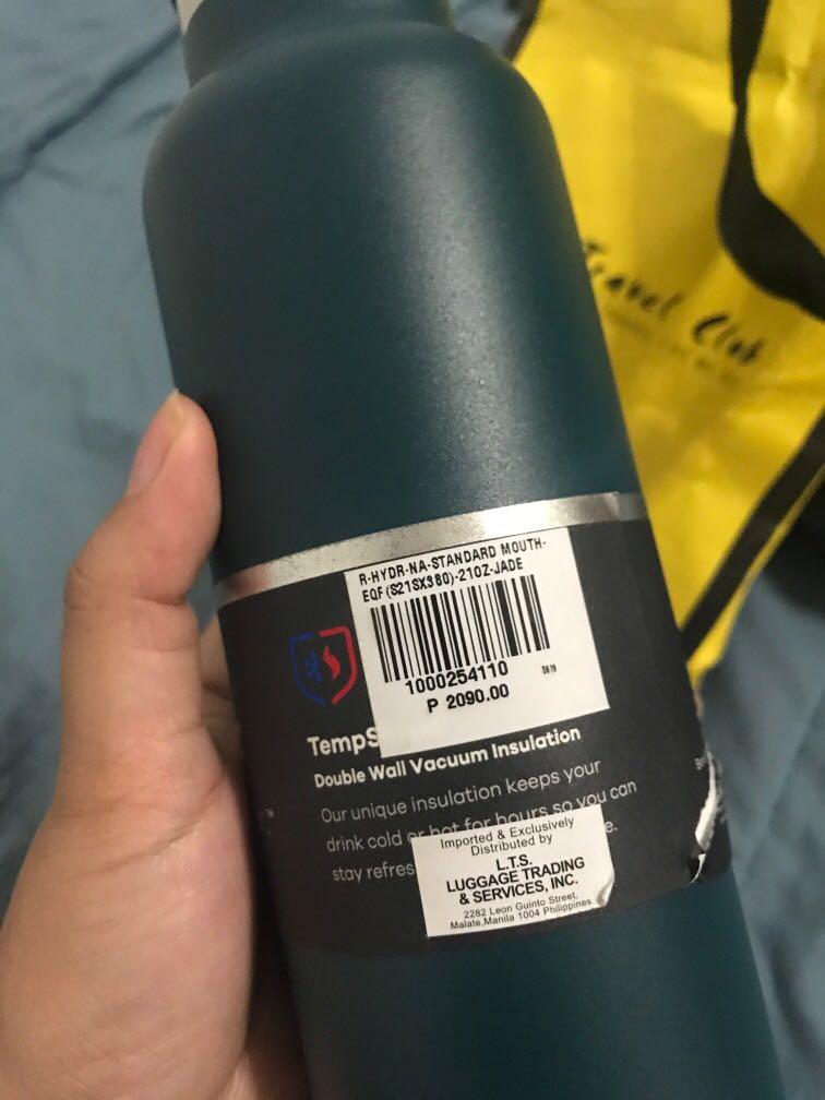 Hydro Flask 21oz Jade Color, Hobbies & Toys, Travel, Travel Essentials ...