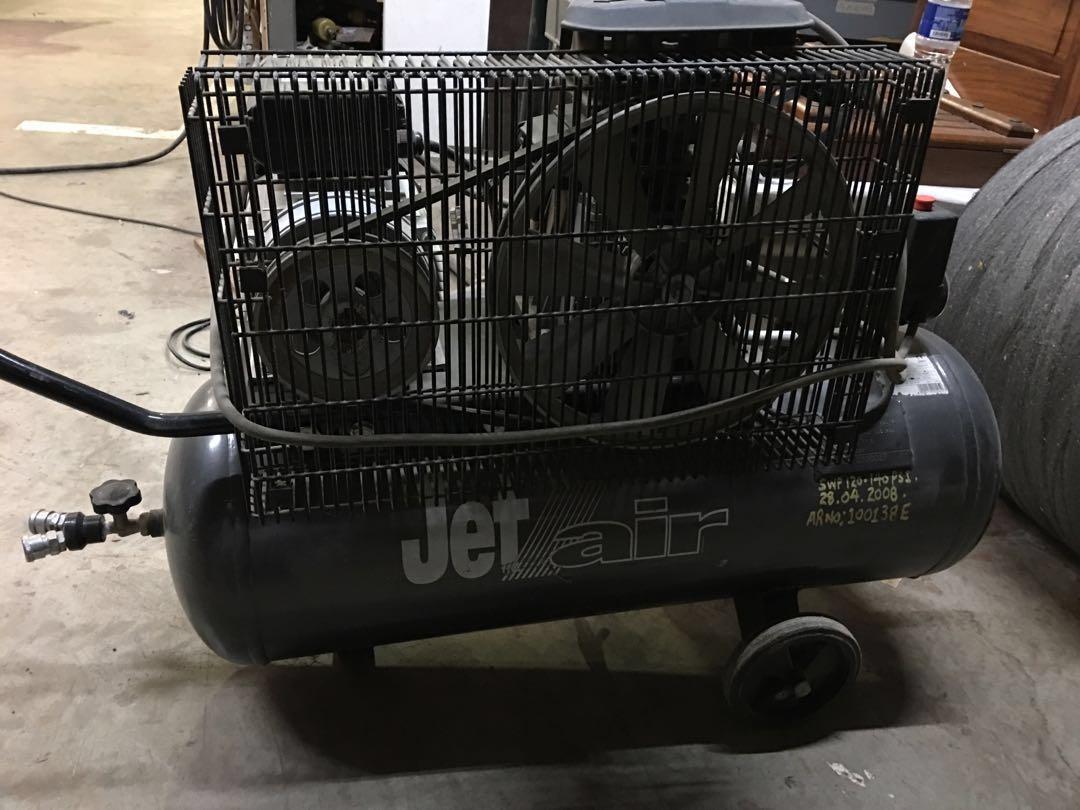 JET -AIR , 2 Hp Compressor , used as a back up and hardly usedJet Air ...