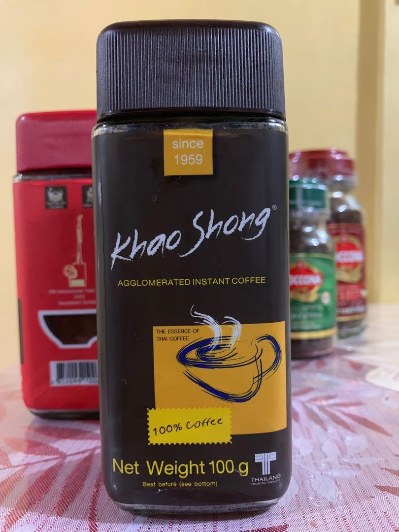 Khao Shong instant coffee 100 grams, Food & Drinks, Packaged & Instant ...