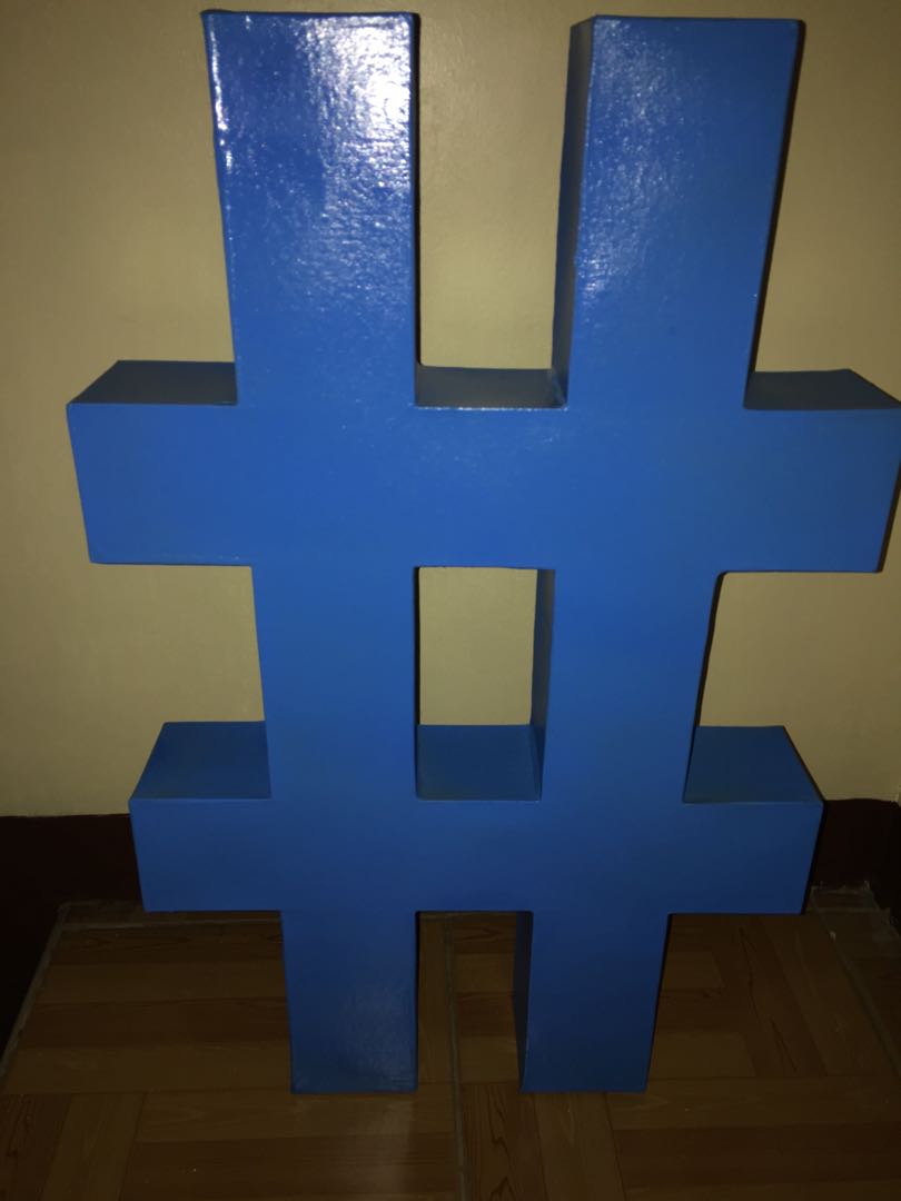 LED Light Number and # Standee, Furniture & Home Living, Home Decor ...