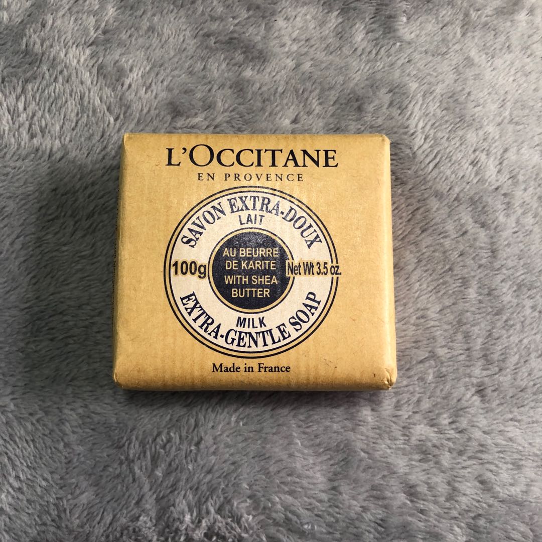 L’Occitane 100g Milk extra gentle soap, Beauty & Personal Care, Face ...