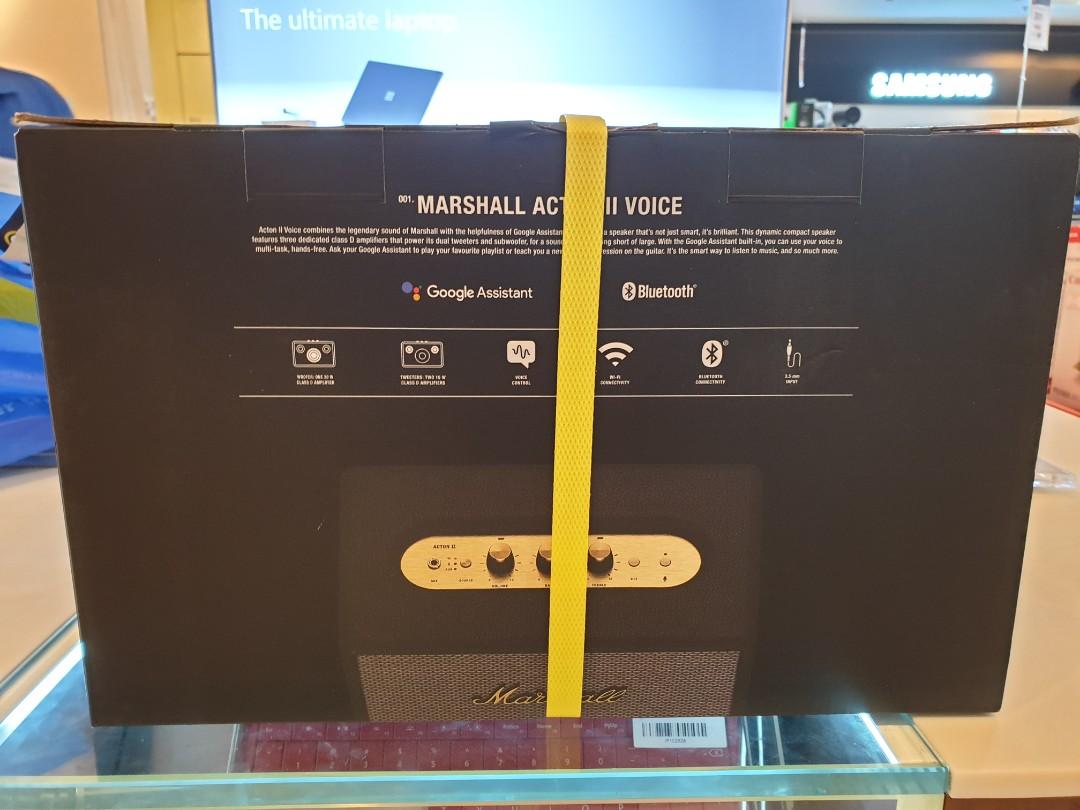 Marshall ACTON II VOICE WITH THE GOOGLE ASSISTANT BUILT-IN, Audio, Other Audio Equipment on ...