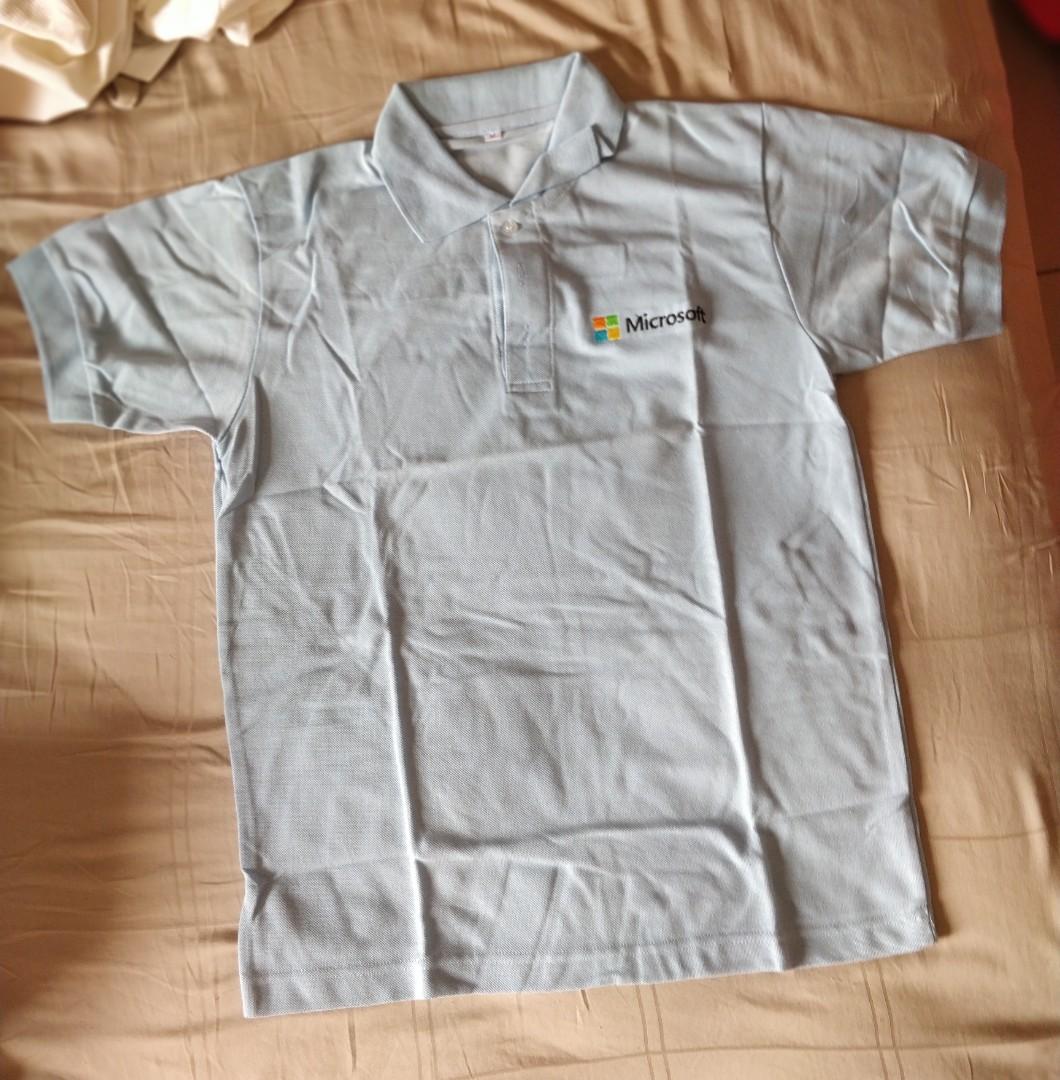 Microsoft 20 Years Excellence Polo Tee, Men's Fashion, Tops & Sets ...