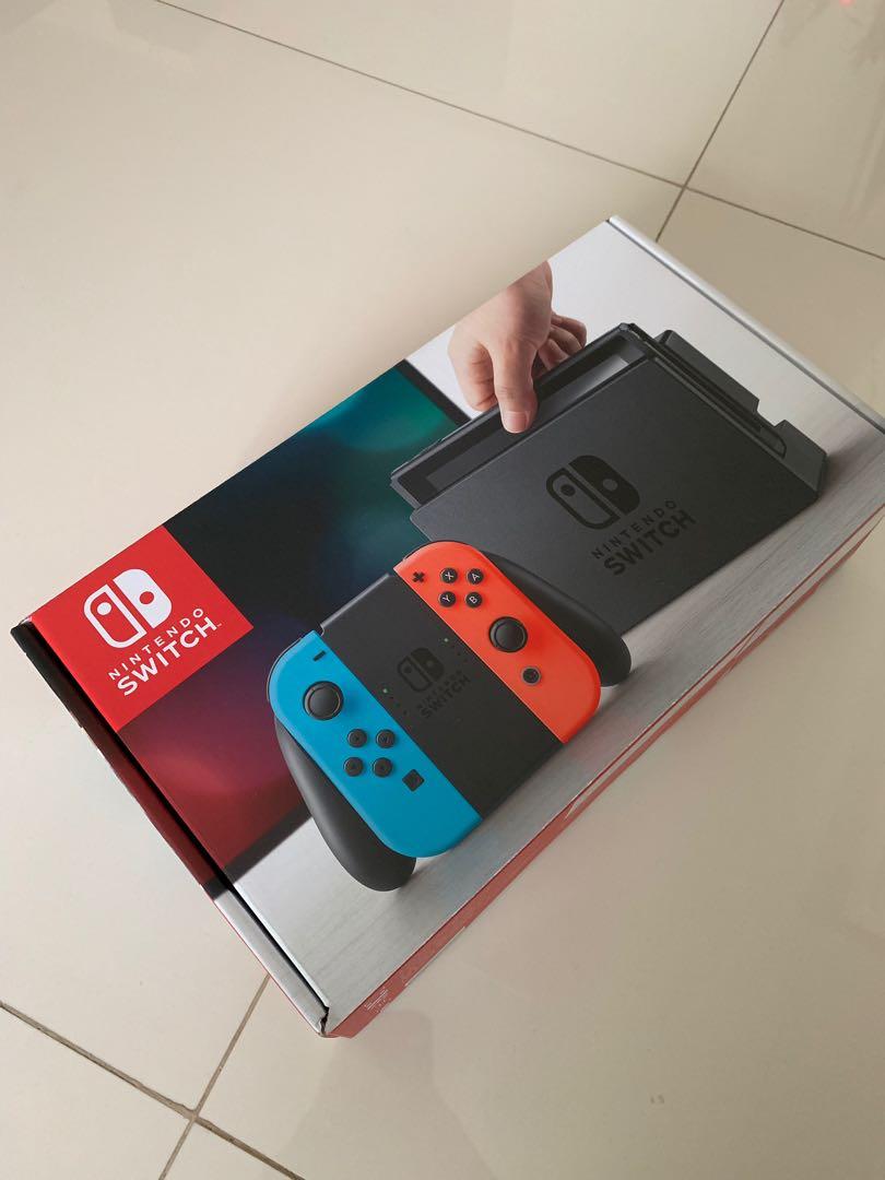 Nintendo Switch Console, Video Gaming, Video Game Consoles, Nintendo on ...