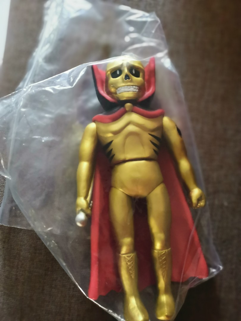 Ogon Bat or Golden Bat Sofubi, Hobbies & Toys, Toys & Games on Carousell