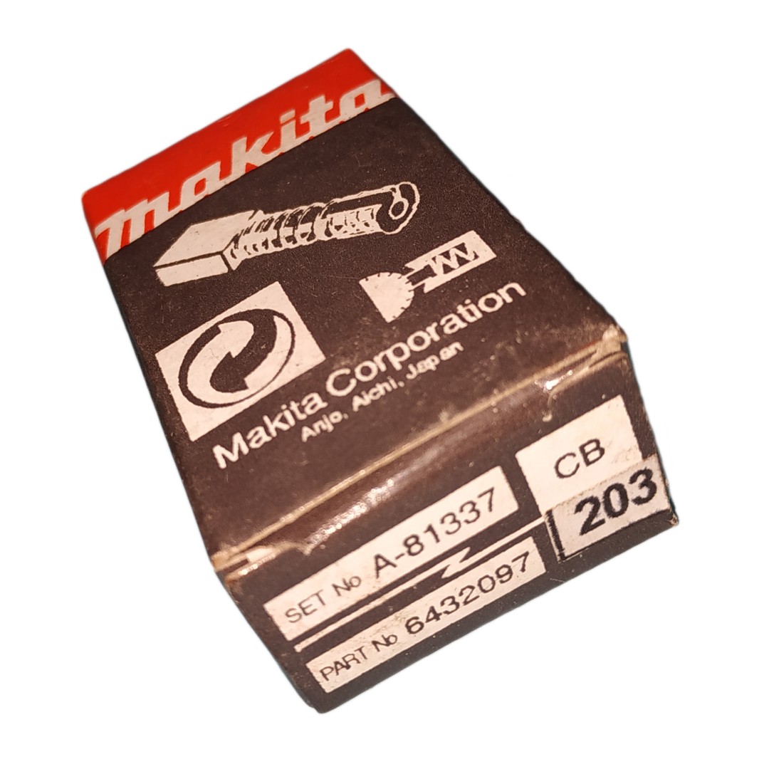ORIGINAL MAKITA carbon brush CB 203, Commercial & Industrial ...