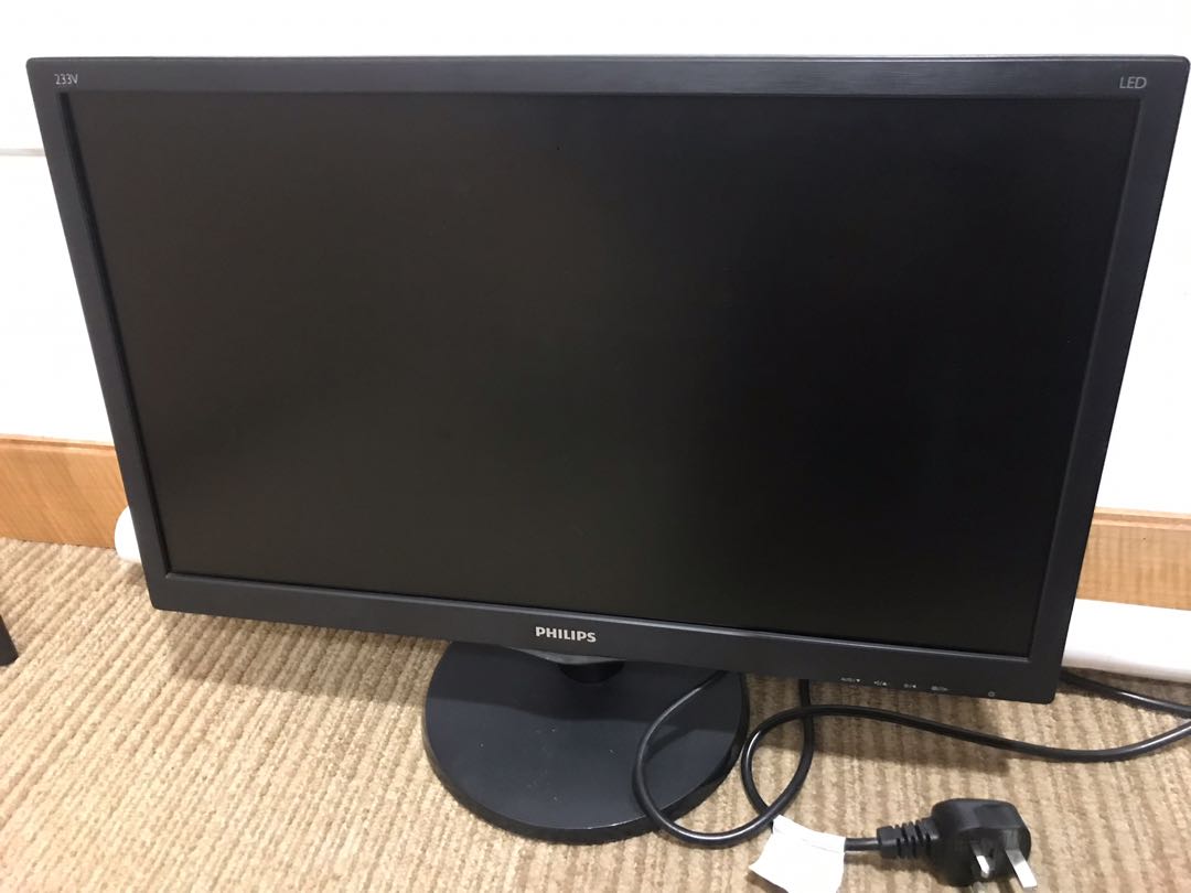Philips 23 inch widescreen LCD monitor, Computers & Tech, Parts ...