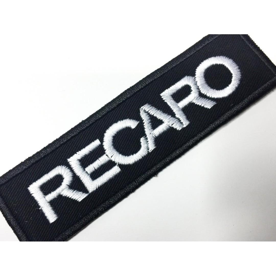 Recaro Race Seats Advertising Embroidered Cloth Patch Badge, Men's ...