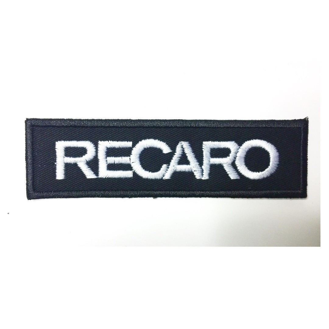 Recaro Race Seats Advertising Embroidered Cloth Patch Badge, Men's ...