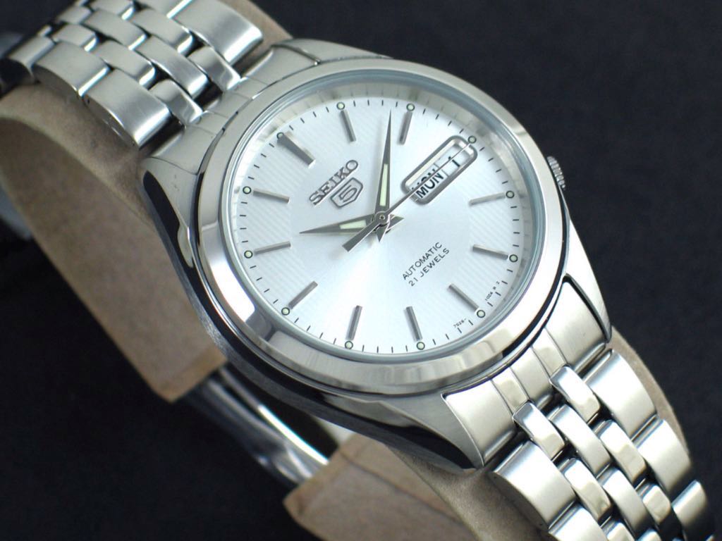 Seiko 5 SNKL15 Automatic Steel Watch SNKL15K1 Brand New, Men's Fashion ...