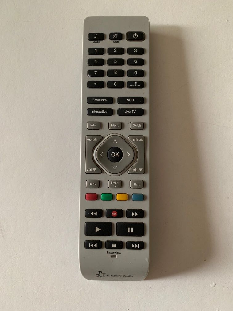 Starhub Setup Box Remote Control, TV & Home Appliances, TV ...