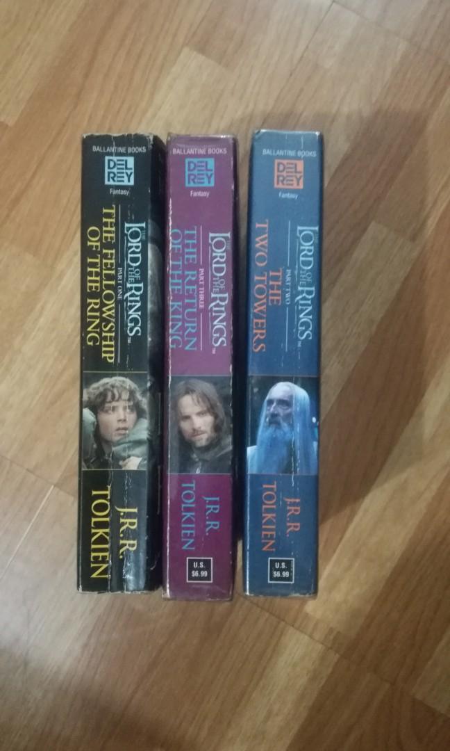 The Lord of the Rings Trilogy by J.R.R. Tolkien, Hobbies & Toys, Books ...