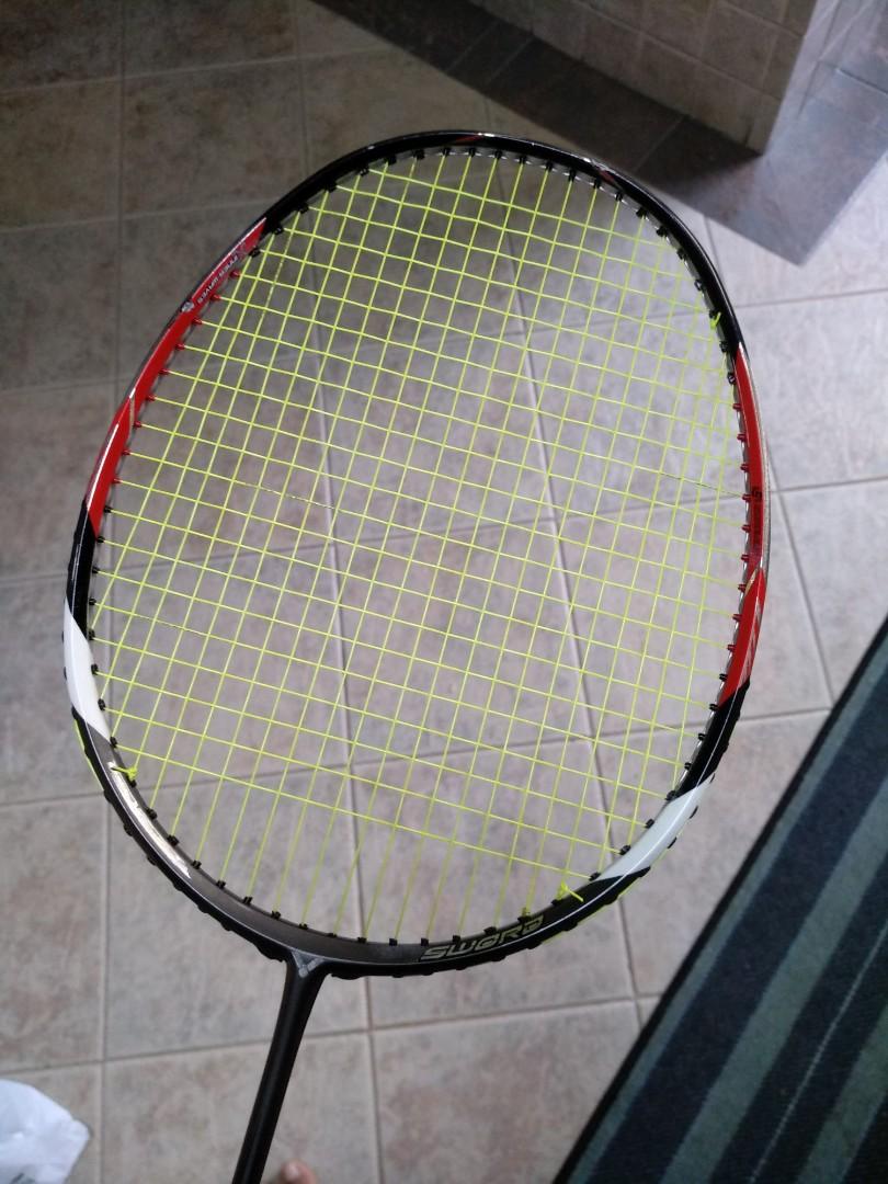 Victor Brave sword 12 badminton racket., Sports Equipment, Sports ...
