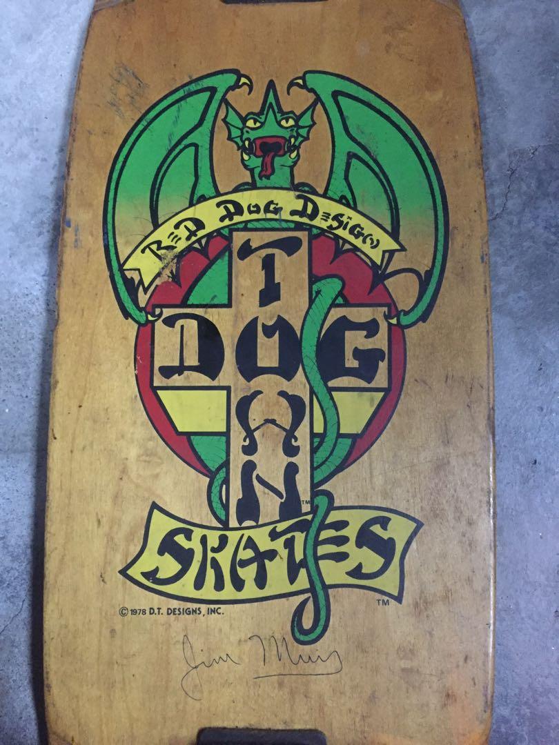 Vintage jim muir dogtown red dog design, Sports Equipment, Sports ...