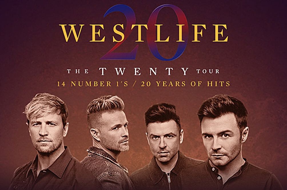 Westlife Ticket- Cat 1 PE2, Tickets & Vouchers, Event Tickets on Carousell