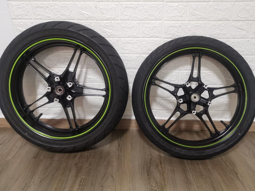 Yahama Sniper 150 Rims, Motorcycles, Motorcycle Accessories on Carousell