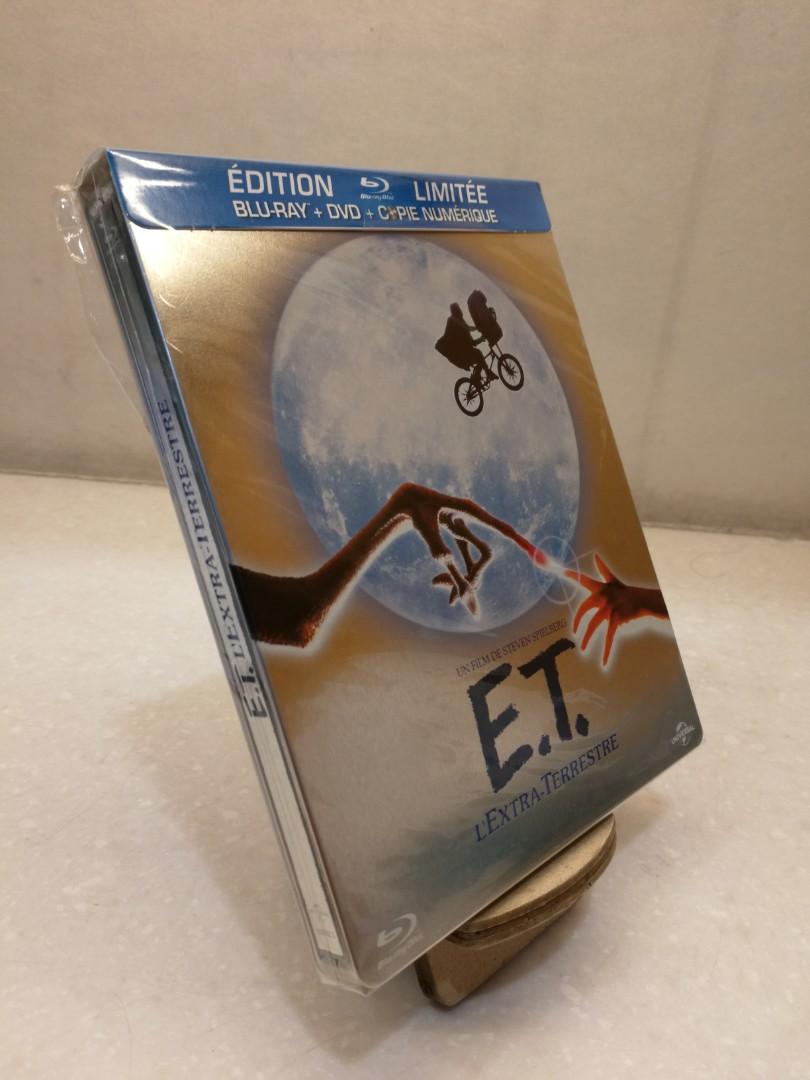 法版 E.T. 外星人The Extra-Terrestrial Limited Edition Steelbook 藍光 鐵盒 Steven ...