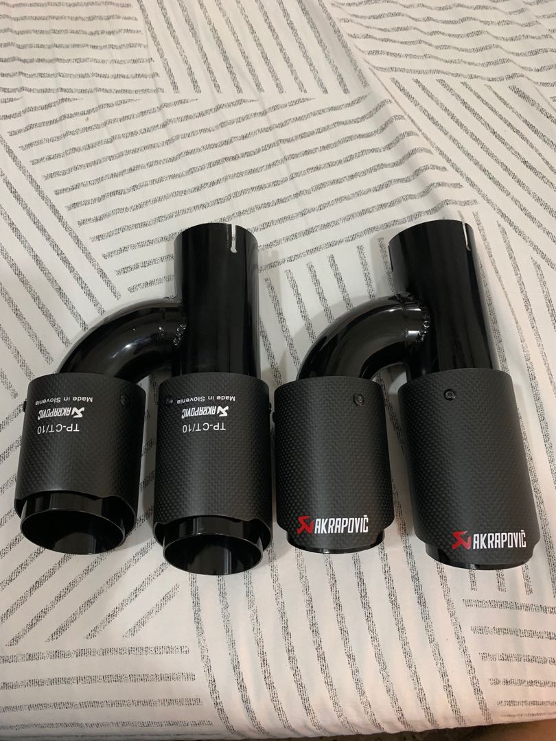Akrapovic exhaust tip quad, Car Accessories, Accessories on Carousell