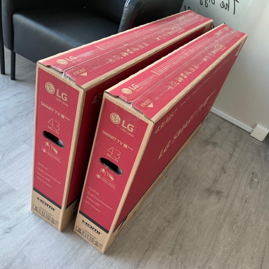 BRAND NEW LG 43LM57 SMART TV AI, TV & Home Appliances, TV ...
