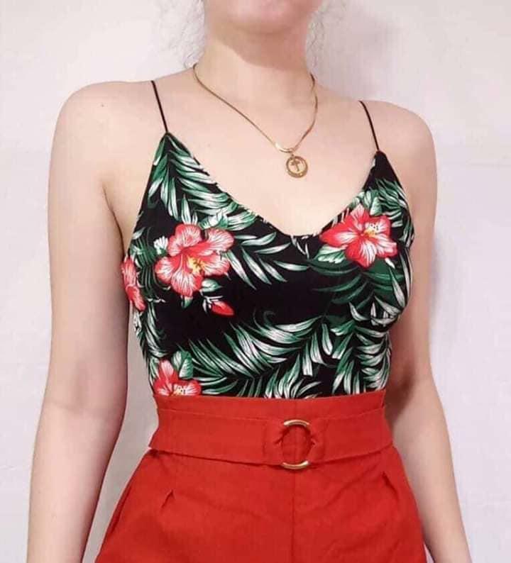 Cami String Top, Women's Fashion, Tops, Sleeveless on Carousell