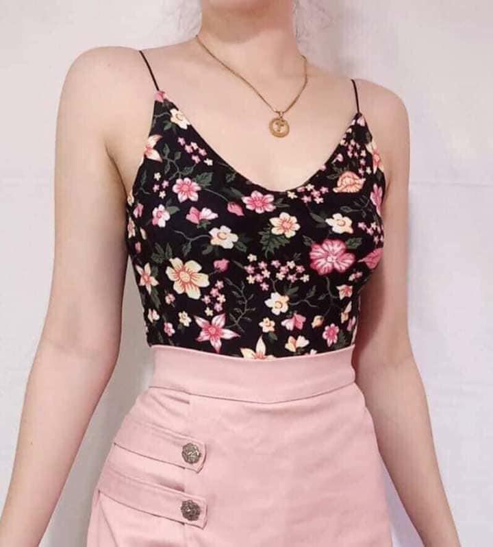Cami String Top, Women's Fashion, Tops, Sleeveless on Carousell