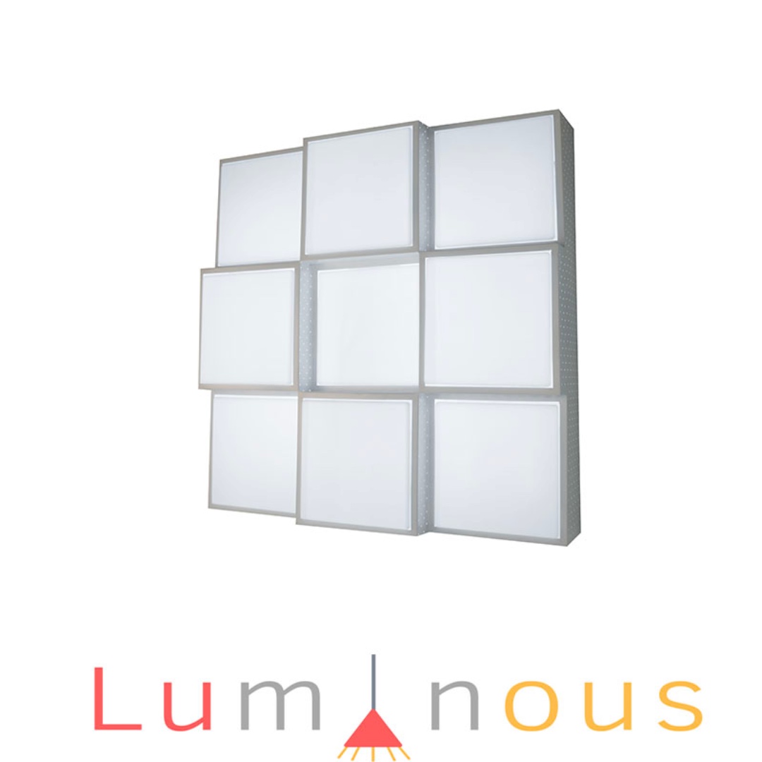 Checker LED Ceiling Light (Big) 0299, Furniture & Home Living, Lighting ...