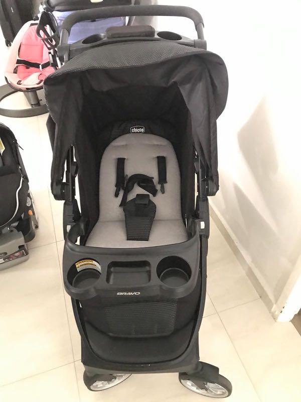 Chicco Bravo Trio Travel System with Keyfit 30 Carseat and Base, Babies ...