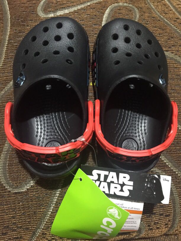 Crocs Light Star Wars Darth Vader, Babies & Kids, Baby Nursery & Kids ...
