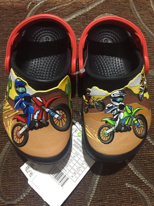 Crocs Motor Sport, Babies & Kids, Babies & Kids Fashion on Carousell