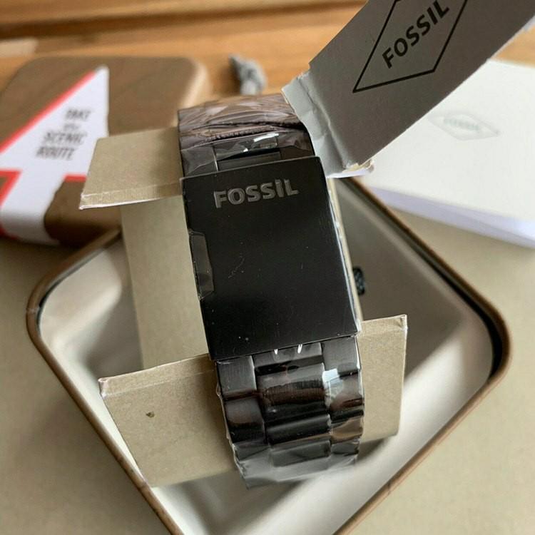 Fossil Original ME3080 MODERN MACHINE AUTOMATIC BLACK STAINLESS STEEL ...