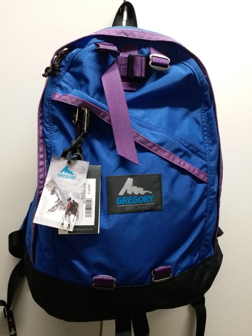 Gregory Day Pack 40th Anniversary Blue Letter Old logo, 男裝, 袋, 腰袋、手提袋、小 ...