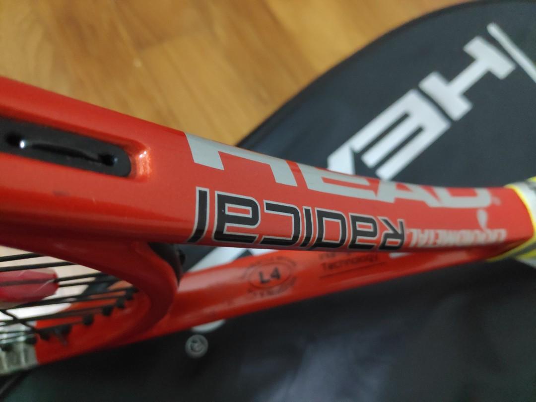 Head Liquidmetal Radical Tennis Racquet, Sports Equipment, Sports ...