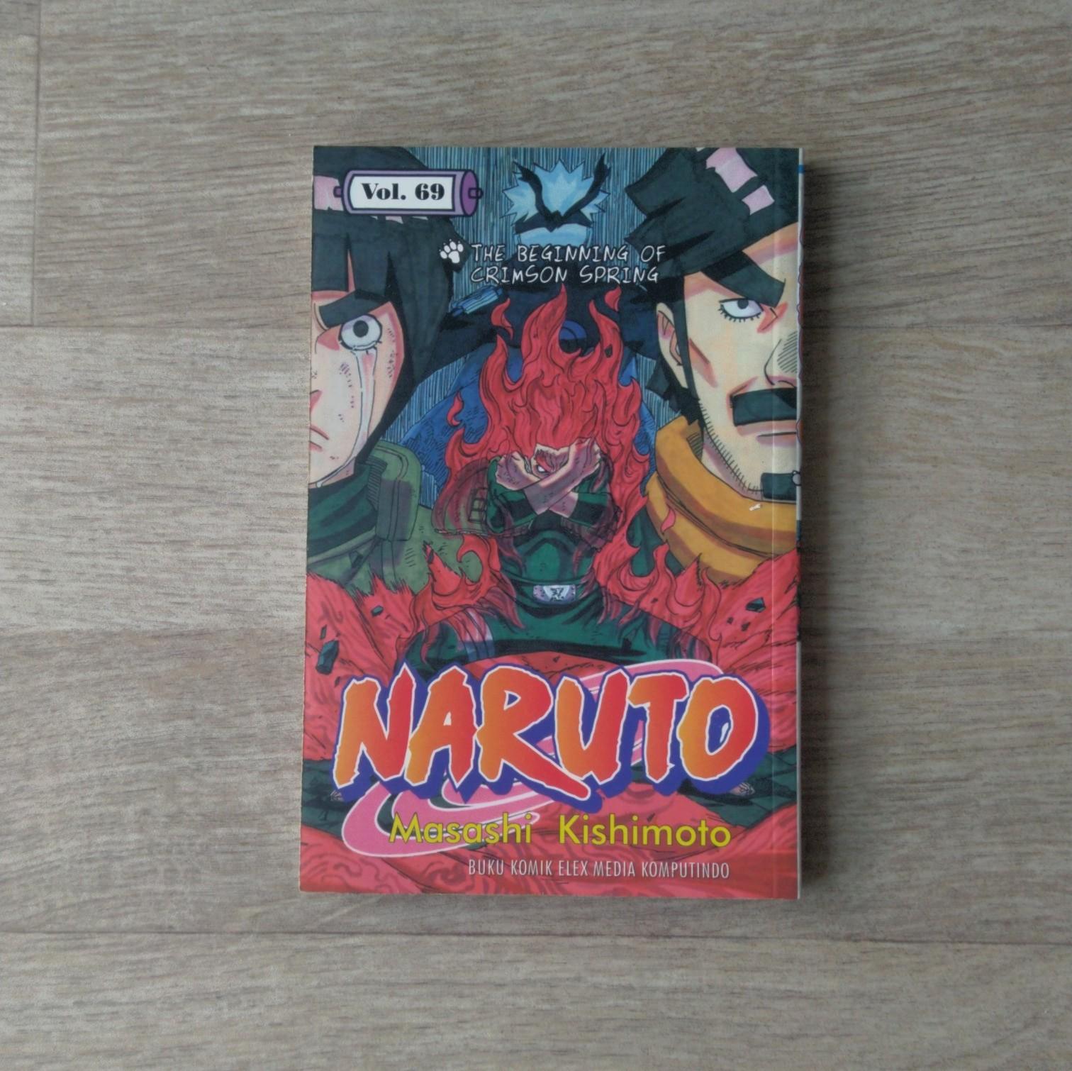Komik Naruto vol. 69, Buku & Alat Tulis, Komik dan Manga di Carousell