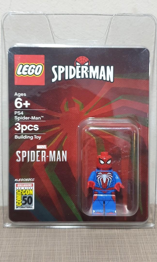 Lego SDCC 2019 PS4 Spider-Man, Hobbies & Toys, Toys & Games on Carousell