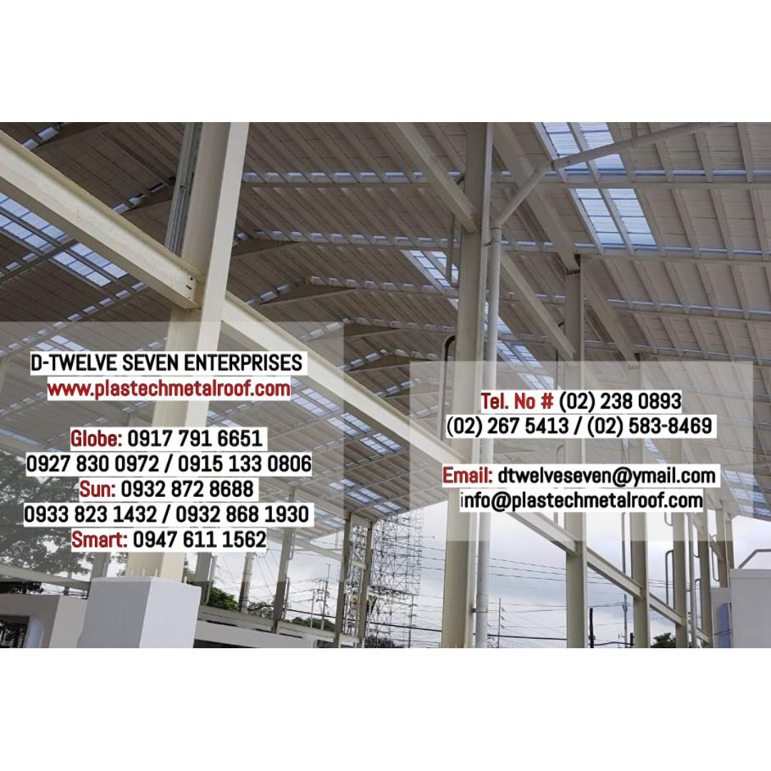 Longspan Ribtype Polycarbinate Fiberglass Roof, Commercial & Industrial ...