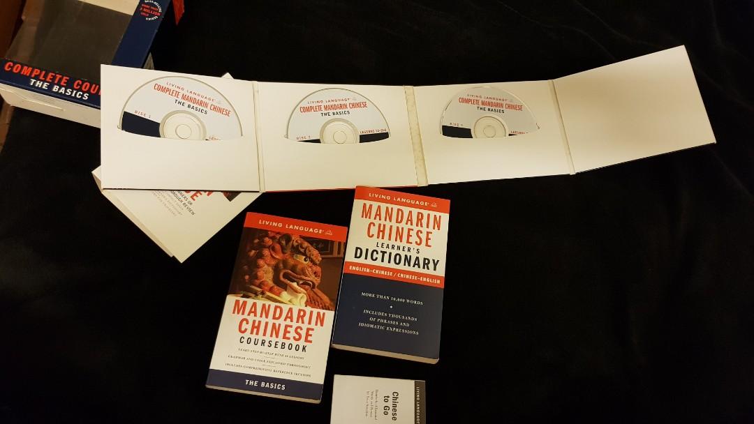 Mandarin Chinese Coursebook with CD and Dictionary, Hobbies & Toys ...