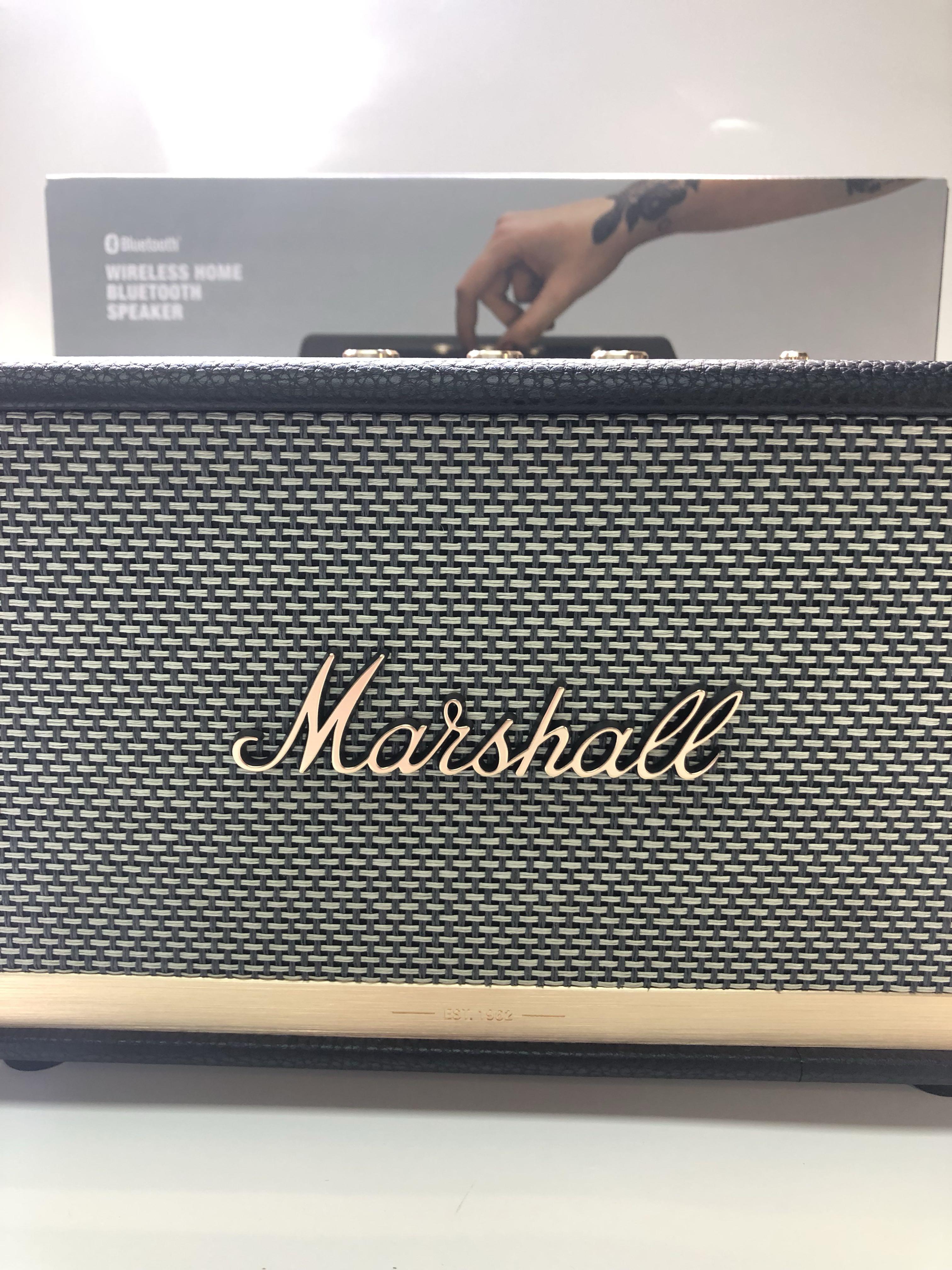 Marshall Acton 2 Bluetooth Speaker, 音響器材, Soundbar、揚聲器、藍牙喇叭、耳擴 on Carousell