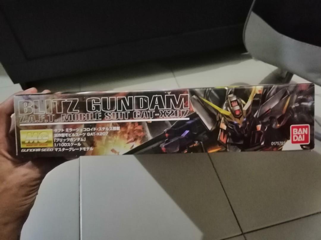 MG Blitz Gundam, Hobbies & Toys, Toys & Games on Carousell