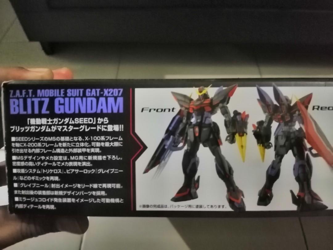MG Blitz Gundam, Hobbies & Toys, Toys & Games on Carousell
