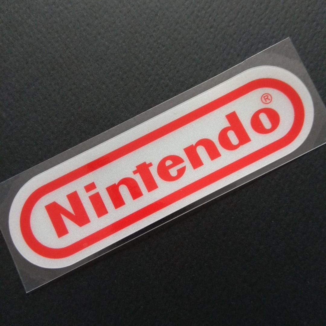 Nintendo Logo Sticker Reflective 3M, Everything Else on Carousell