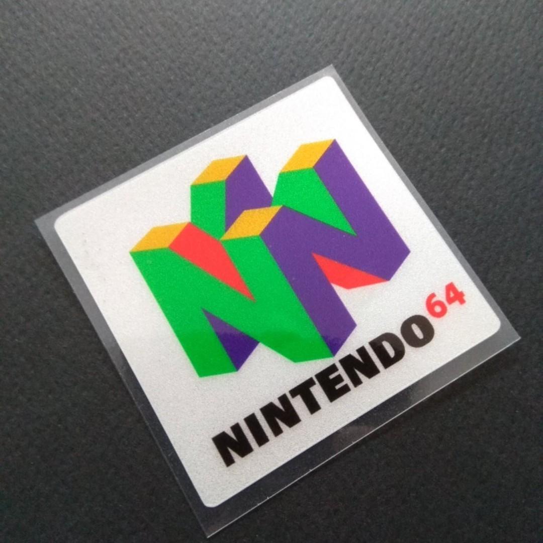 Nintendo N64 Game Console Logo Sticker Reflective 3M, Everything Else ...