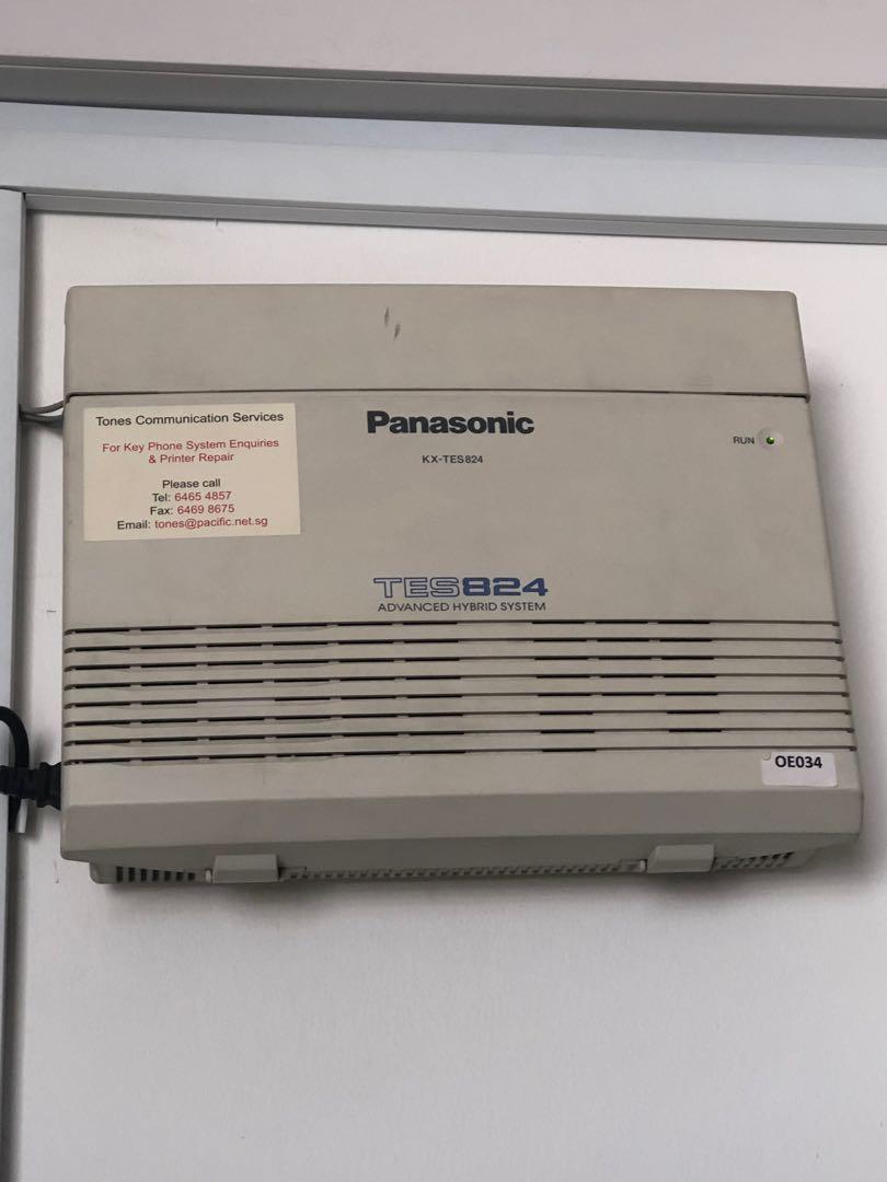 Panasonic Pabx Phone System, TV & Home Appliances, TV & Entertainment ...