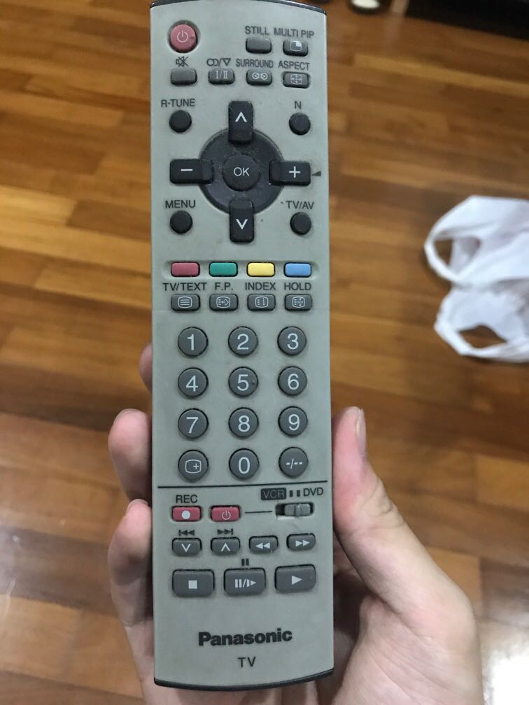 Panasonic tv remote control, TV & Home Appliances, TV & Entertainment ...