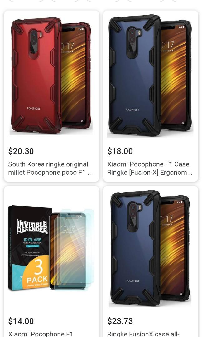 Pocophone F1 Ringke armour drop test case, Mobile Phones & Gadgets ...