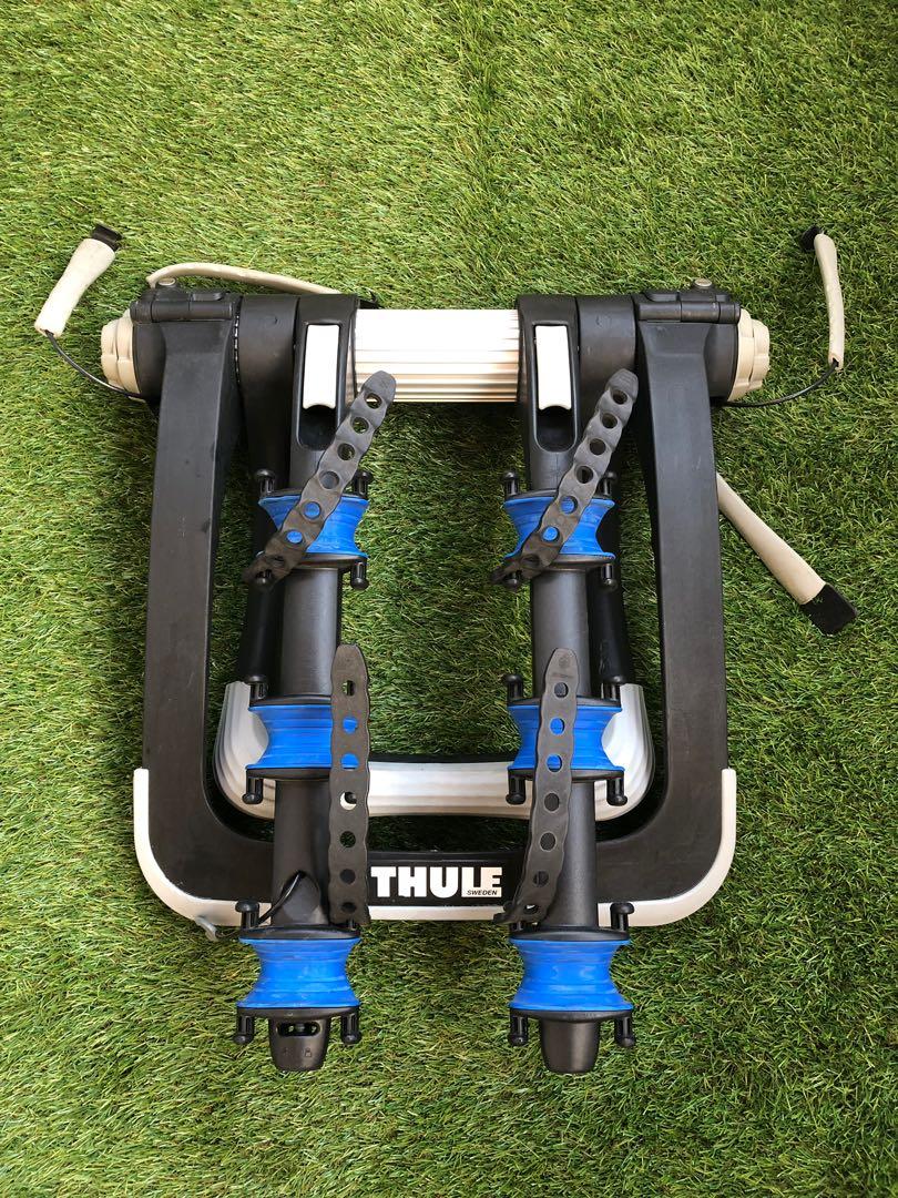 Pre loved Thule Raceway Pro 3 Trunk Bike Rack, Sports Equipment ...