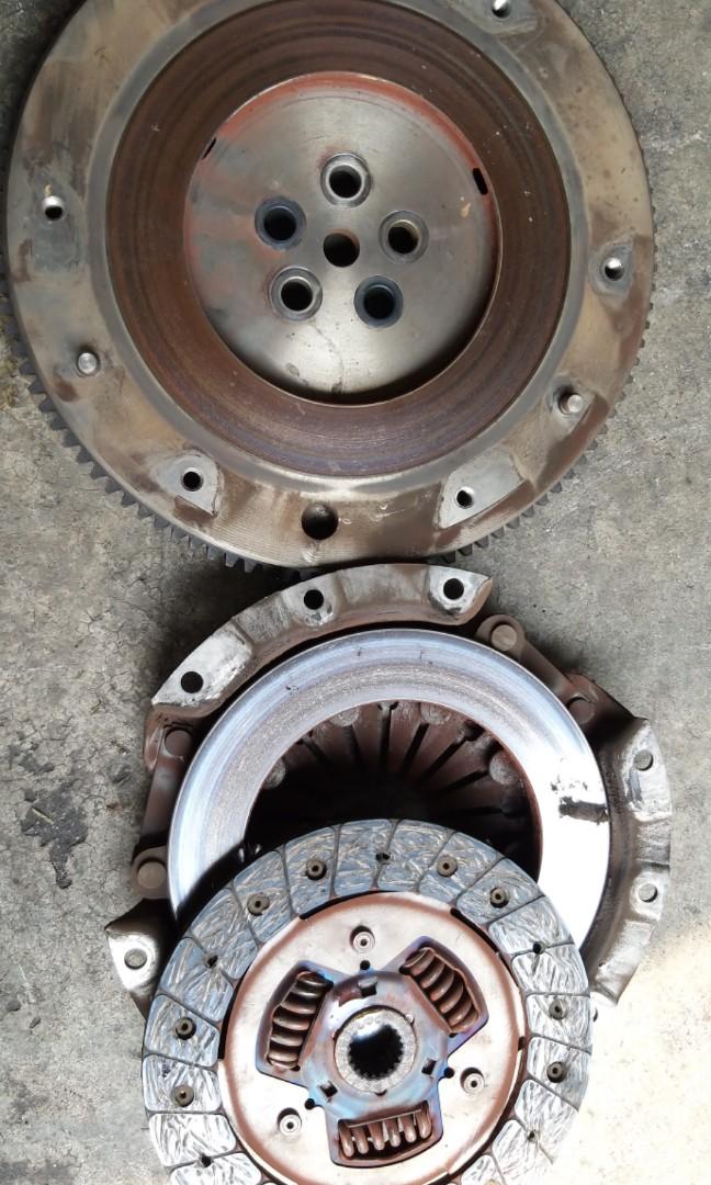 PROTON Satria Wira Flywheel Clutch, Auto Accessories on Carousell