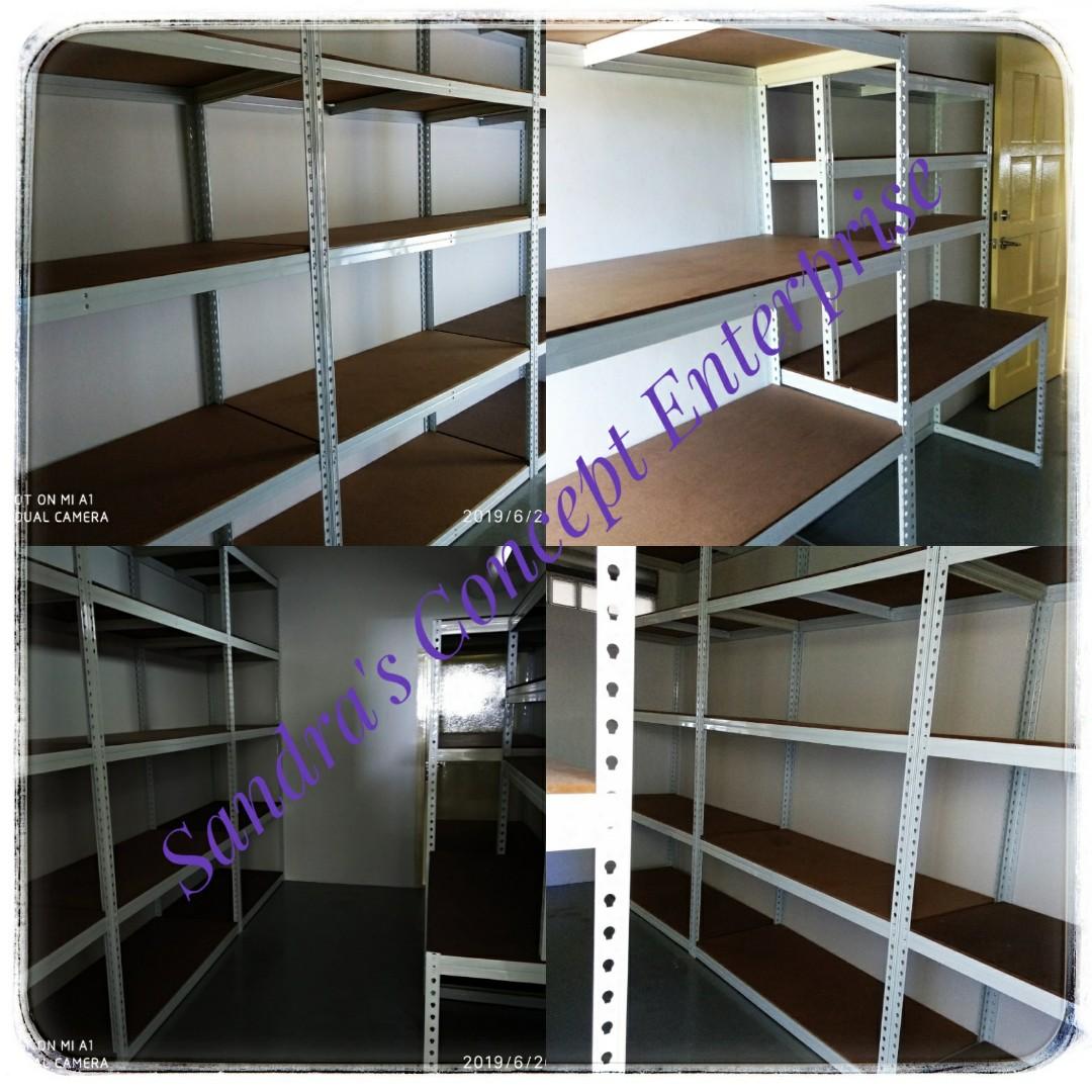 Rak Besi Untuk Stor ( Banyak Size ), Furniture & Home Living, Furniture ...